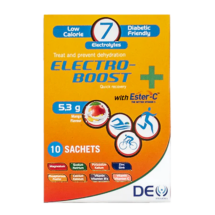 Electro-Boost sachets 10s Mango – Deopharma Pty Ltd