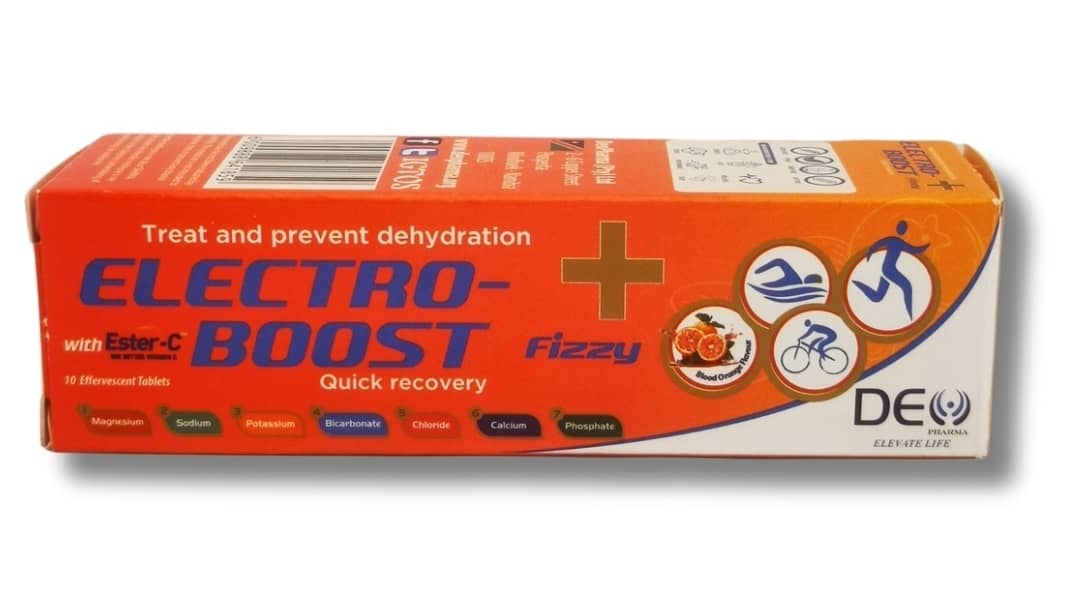 Electro-Boost Fizzy 10s Blood Orang Flavour – Deopharma Pty Ltd