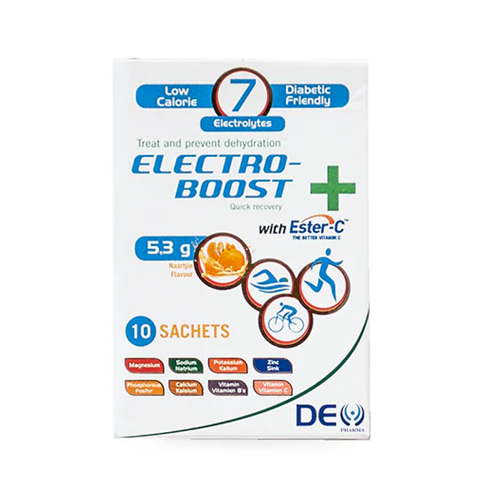 Electro-Boost sachets 10s Naartjie – Deopharma Pty Ltd